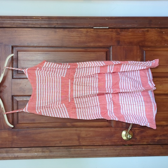 Old Navy | Dresses | Coral Linen Sundress | Poshmark